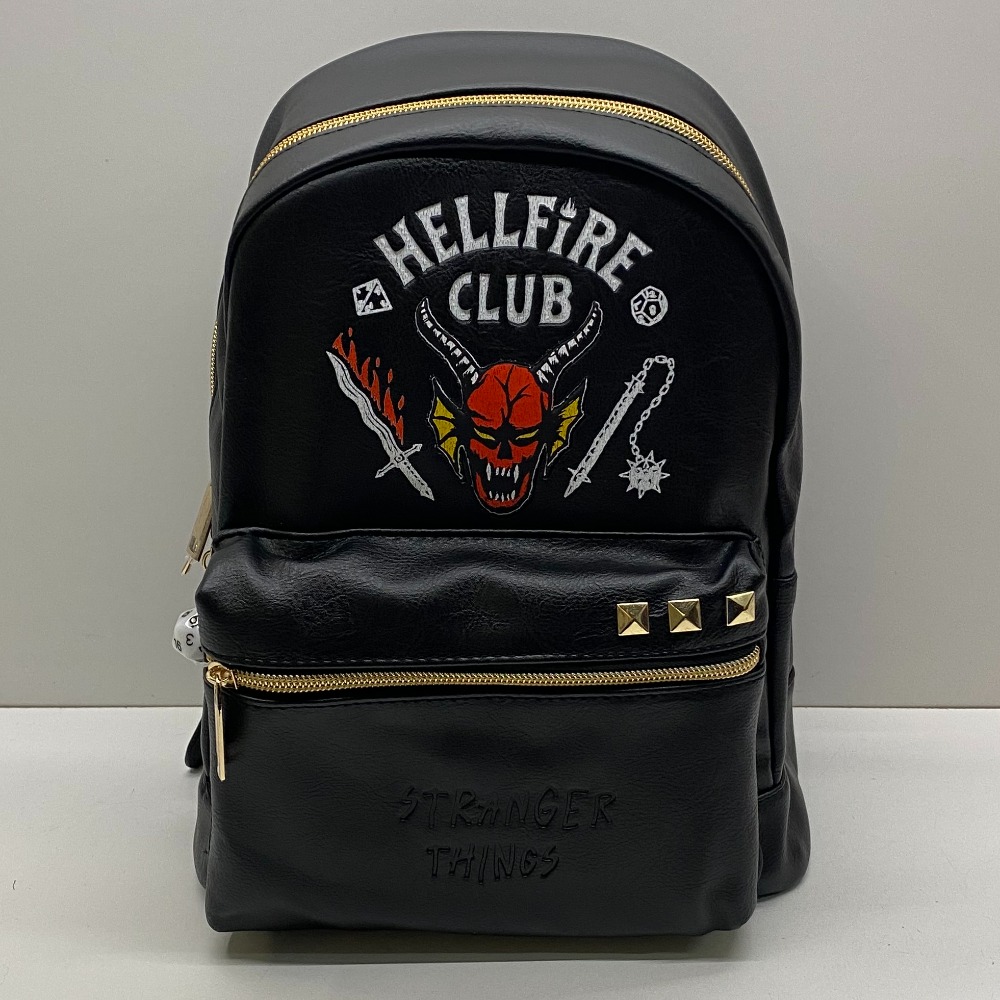 Pre-owned Nemesis Now Stranger Things Hellfire Club Backpack - Own4Less